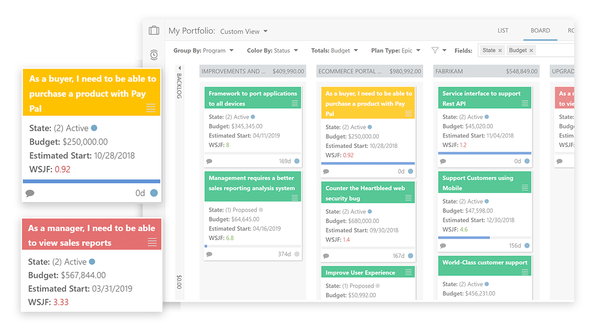 Project-Portfolio-Boards | OnePlan