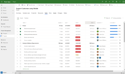 Microsoft Project for the web and Project Accelerator